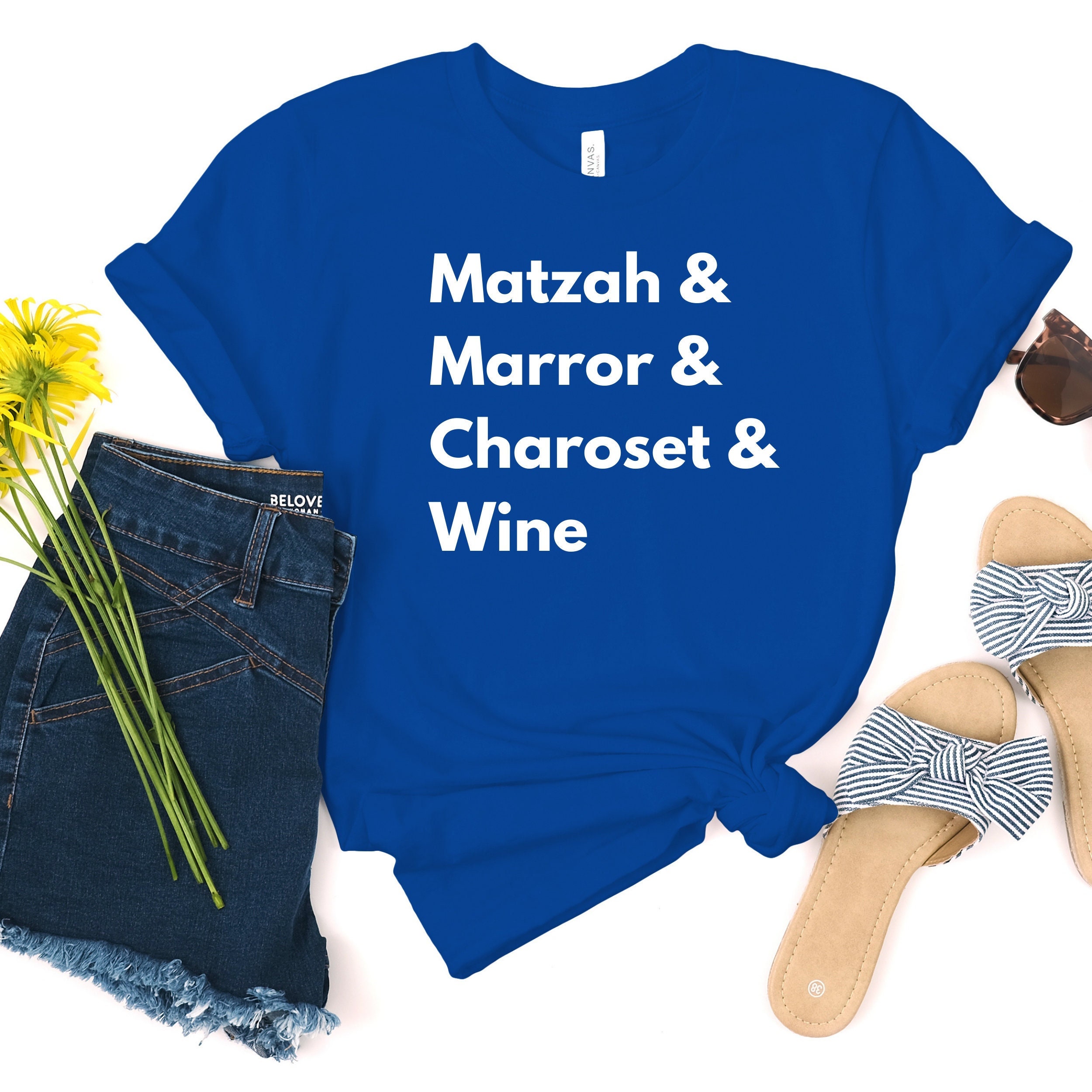 Passover T-shirt, Passover Shirt, Seder Shirt, Pesach Shirt, Matzah ...