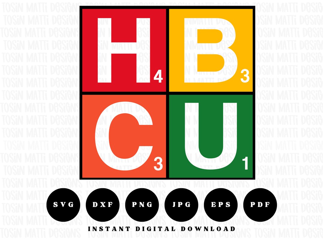 HBCU Game Letters Svg, Black History Svg, Black Culture Svg, Melanin ...