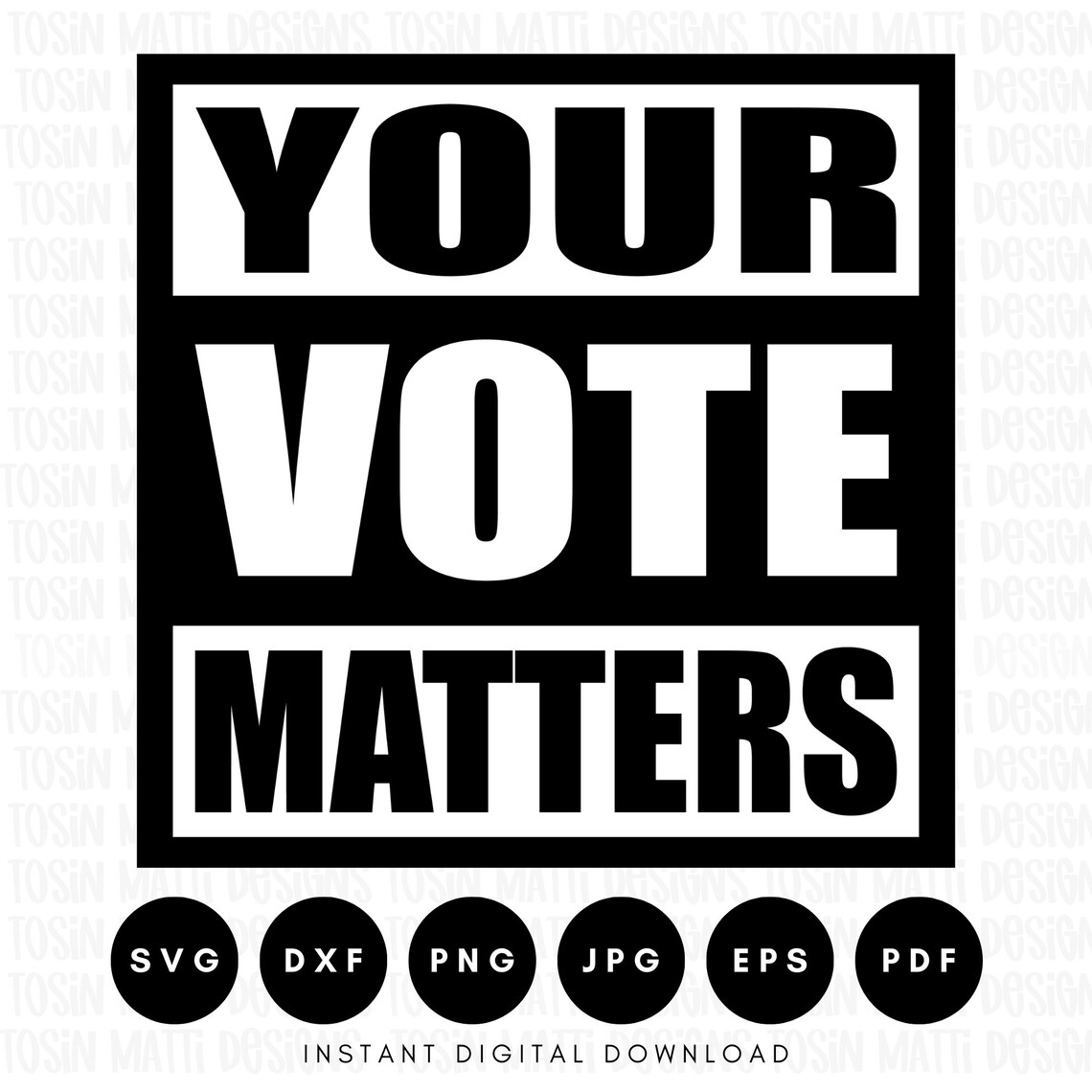 Your Vote Matters Svg 2024 Election Svg Equality Svg Human - Etsy Canada