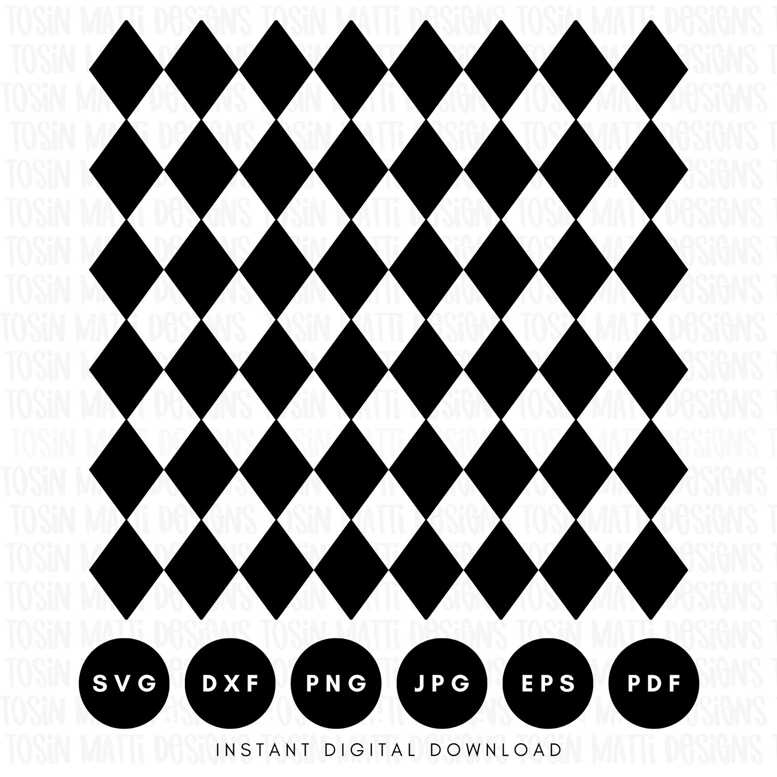 Argyle Pattern Svg, Seamless Diamond Pattern Svg, Checkered Pattern Svg ...