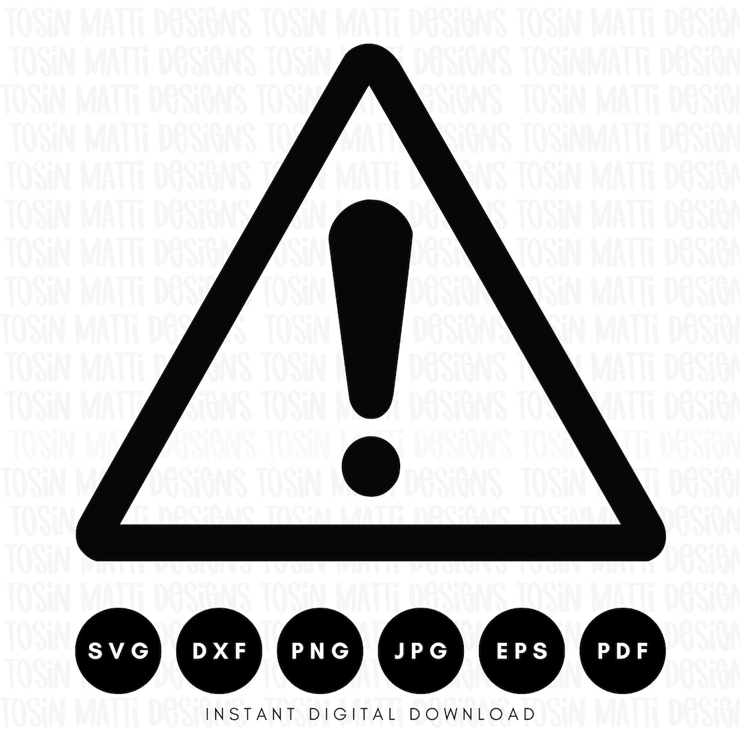 Caution Sign Svg, Traffic Warning Signs Svg Png, Road Sign Clipart ...