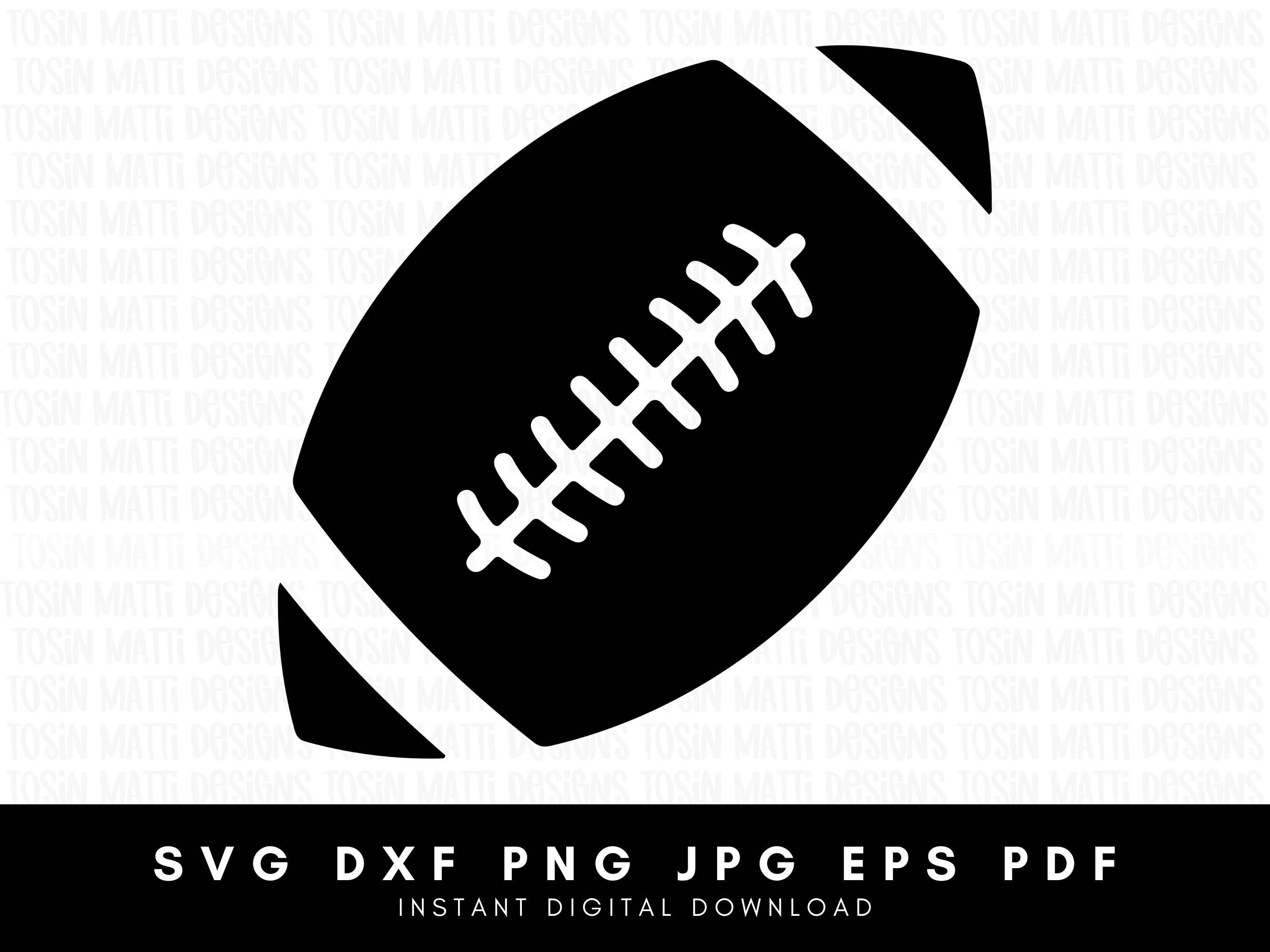 Football Svg / Football Cut Files / Football Clipart / - Etsy