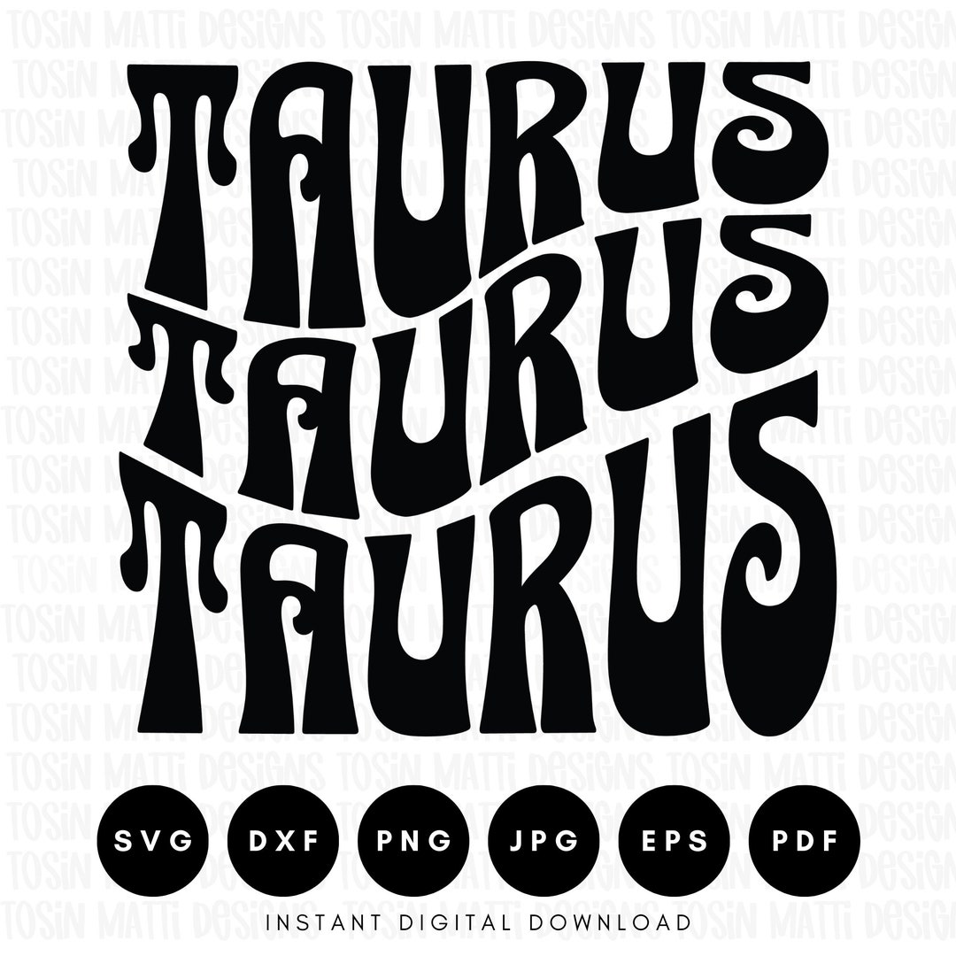 Taurus Svg, Zodiac Star Sign Svg, Horoscope Svg, Astrology Svg ...