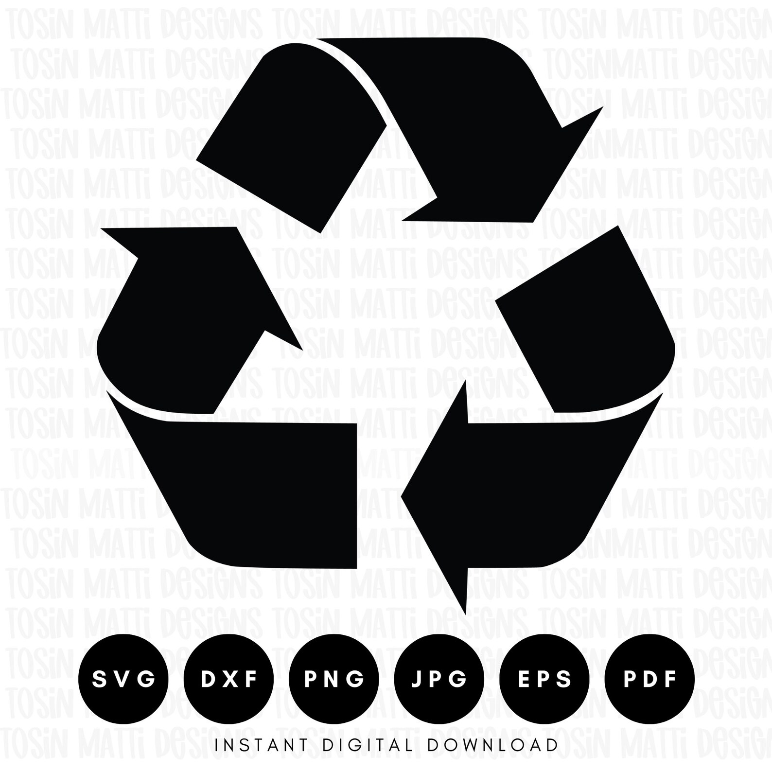 Recycling Symbol Svg, Recycle Png, Think Green Svg, Earth Day Svg, Eco ...