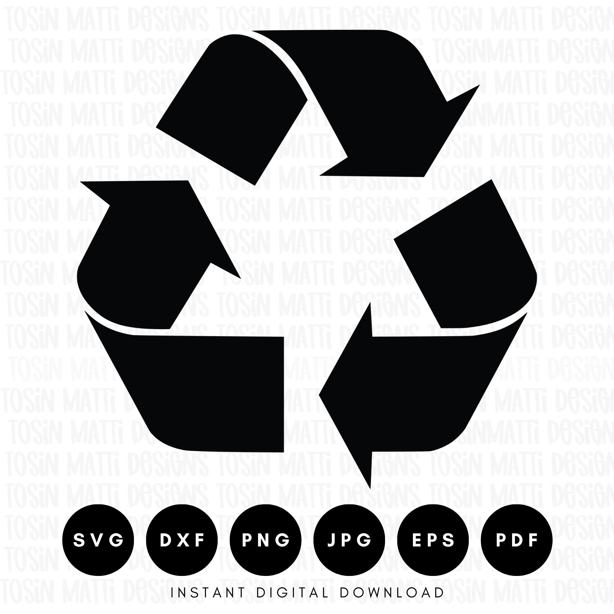 Recycling Symbol Svg, Recycle Png, Think Green Svg, Earth Day Svg, Eco ...