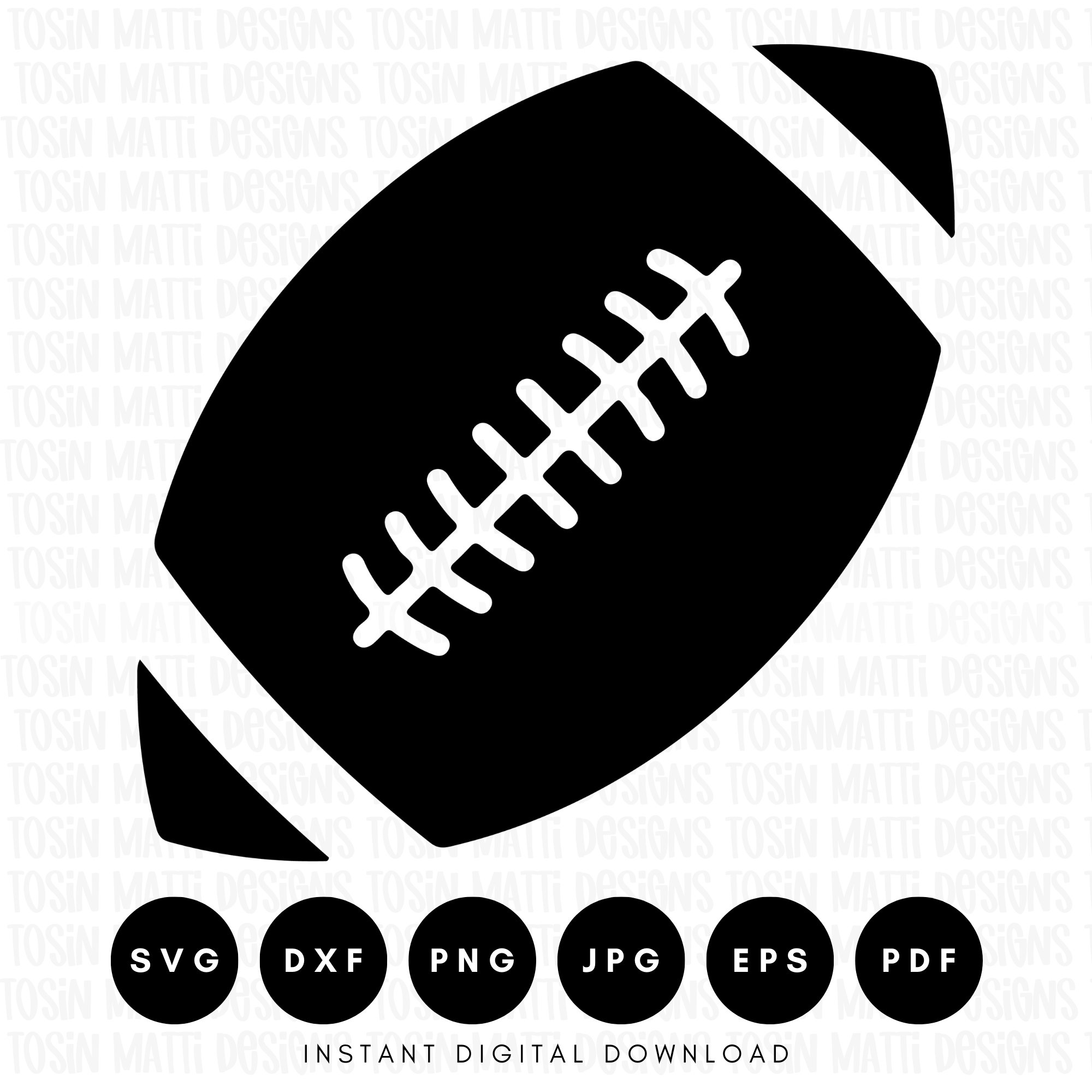 Football Svg, Football Cut Files, Football Clipart, Football Tshirt Svg ...