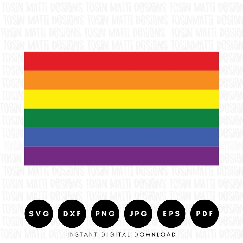 Pride Flag Svg, Rainbow Flag Svg, Pride Flag Clipart, Awareness Svg ...