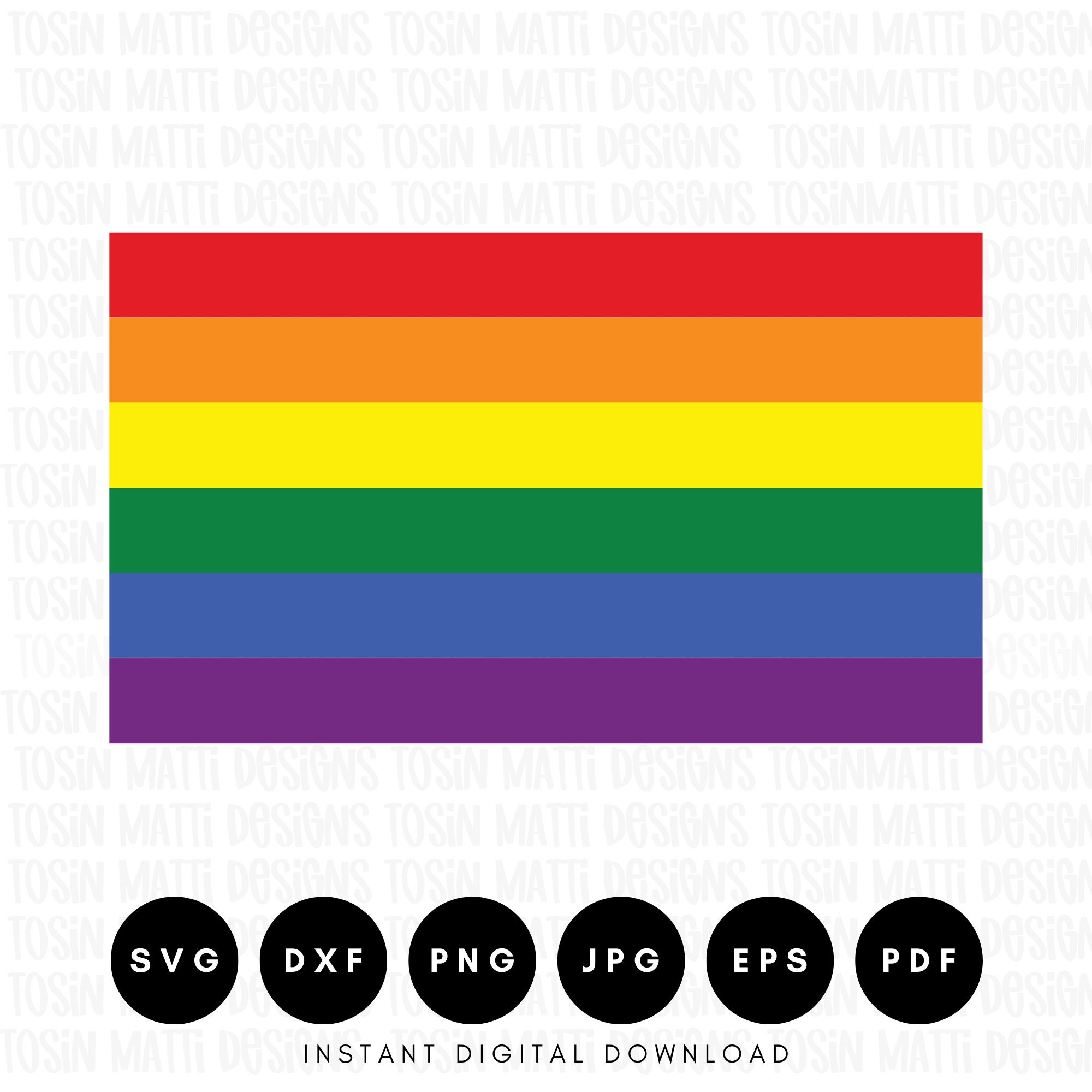 Pride Flag Svg, Rainbow Flag Svg, Pride Flag Clipart, Awareness Svg ...