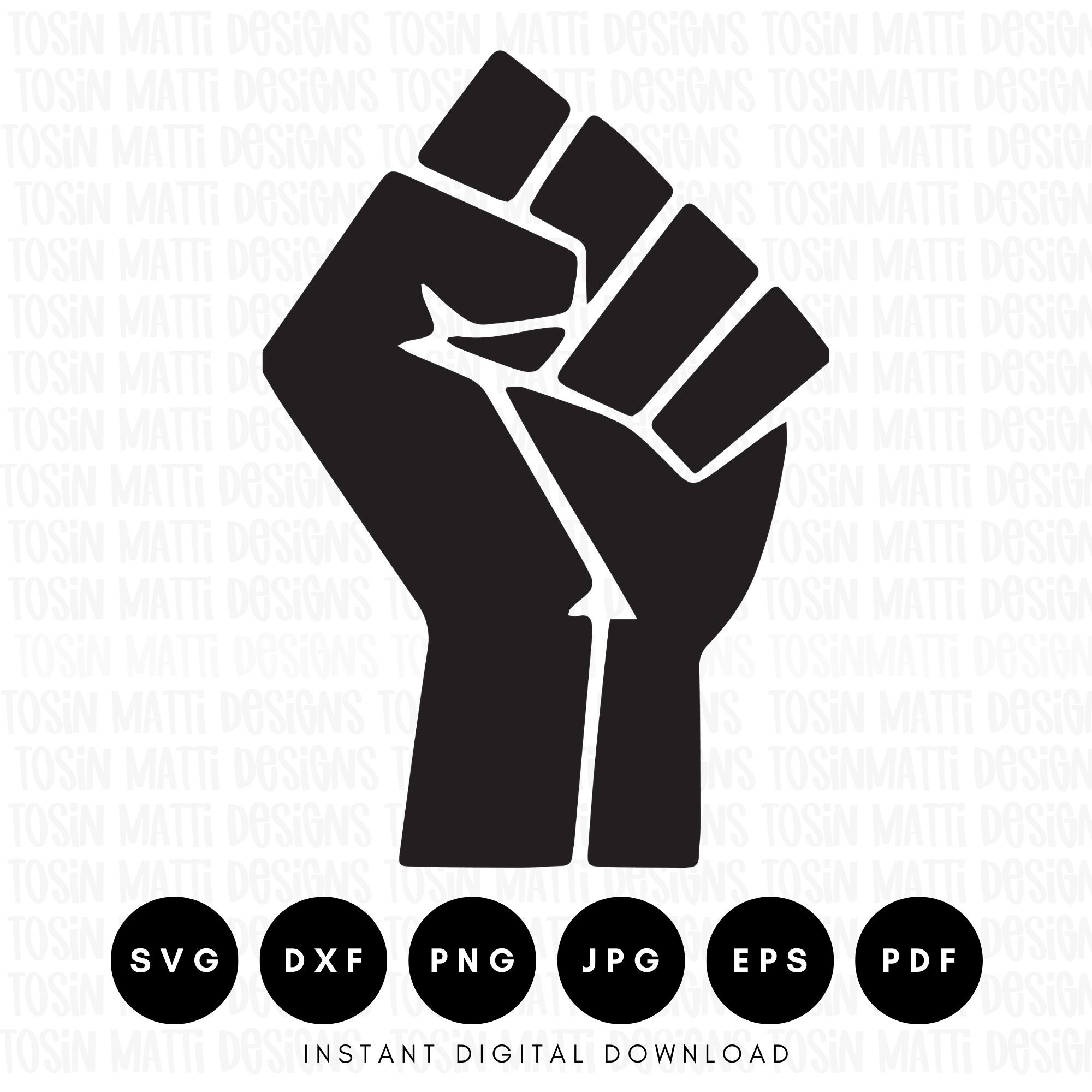 Black Power Fist Svg, Black History Month Svg, African American Svg ...