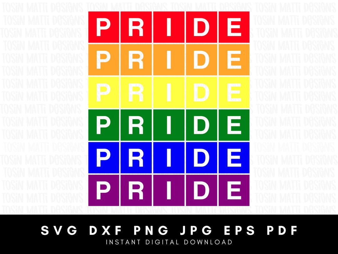 Pride Rainbow Wordle Svg LGBTQ Svg Human Equality Svg - Etsy Denmark