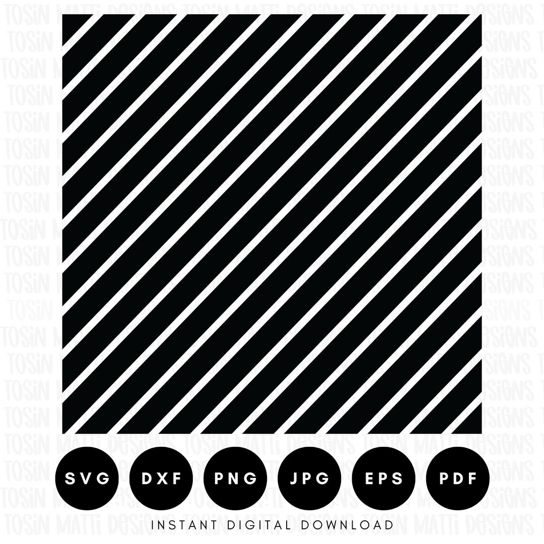 Diagonal Line Pattern Svg, Seamless Stripe Pattern, Line Pattern Svg ...