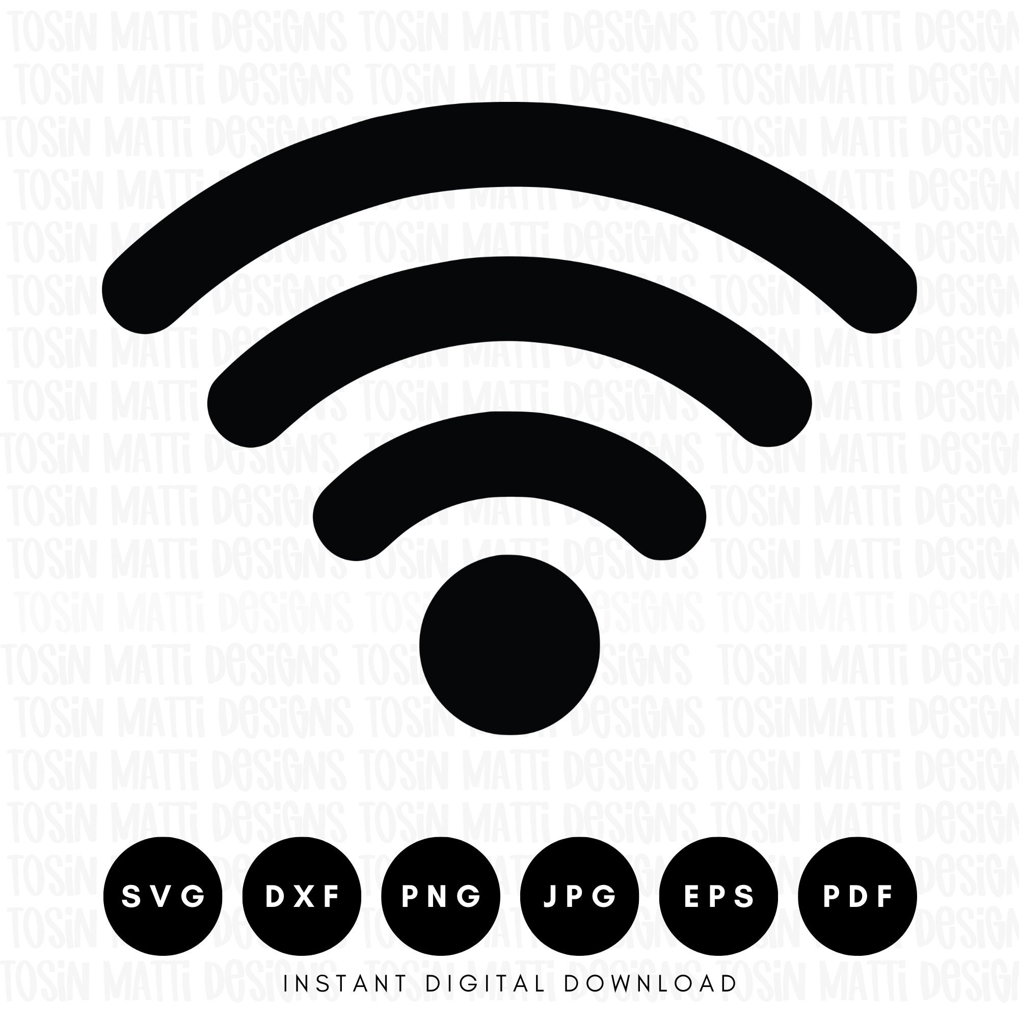 Wifi Symbol Svg Png, Wireless Internet Sign, Internet Connection Svg ...
