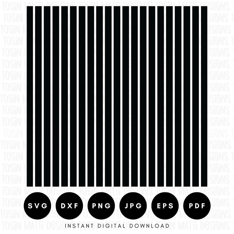 Lines Pattern Svg, Seamless Stripes Pattern, Vertical Stripe Cut File ...