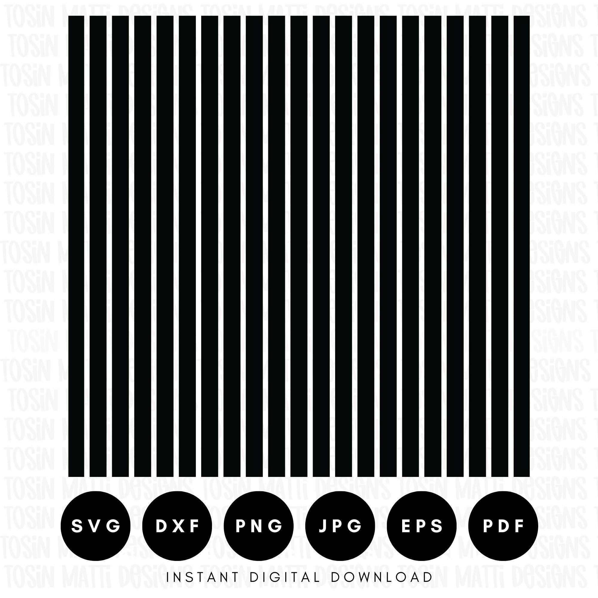 Lines Pattern Svg, Seamless Stripes Pattern, Vertical Stripe Cut File ...