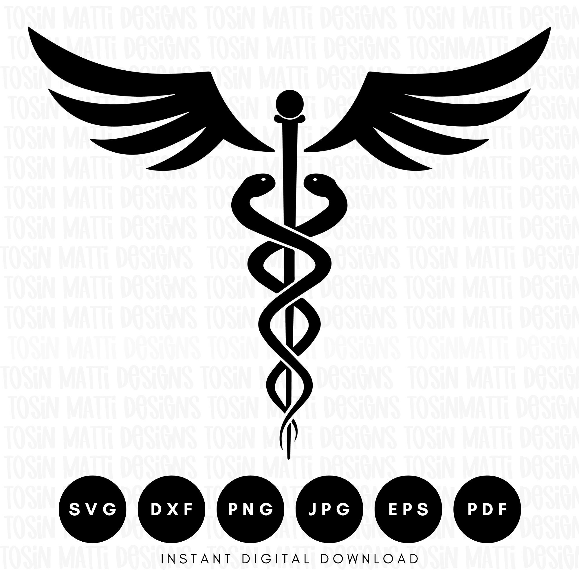 Caduceus Svg, Medical Symbol Svg, Doctor Svg, Nurse Svg, Healthcare Svg ...