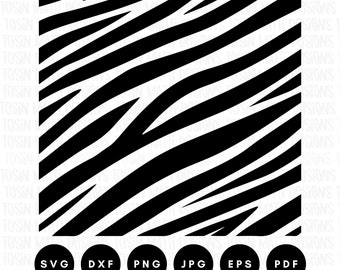 Tiger Print Pattern Svg, Tiger Stripes Svg, Animal Print Svg, Animal ...
