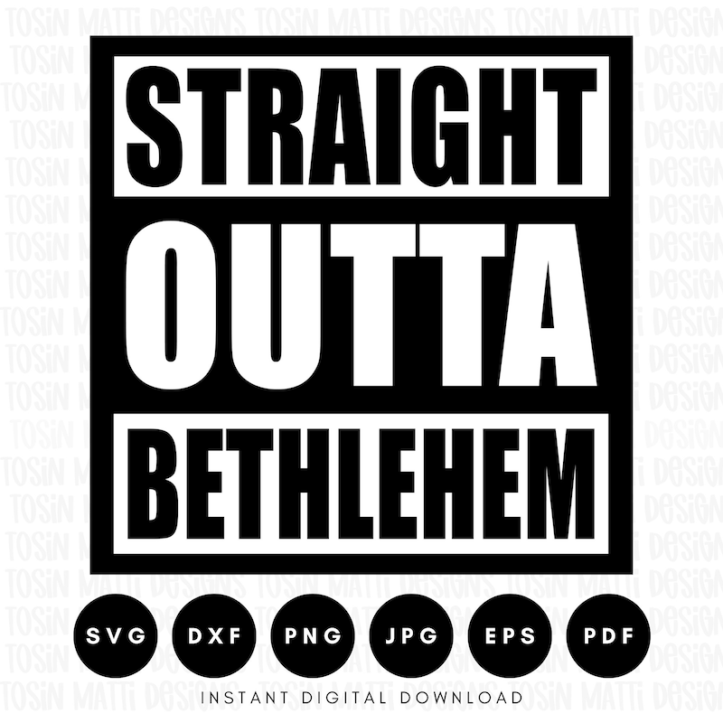 Bethlehem Silhouette - Etsy Canada