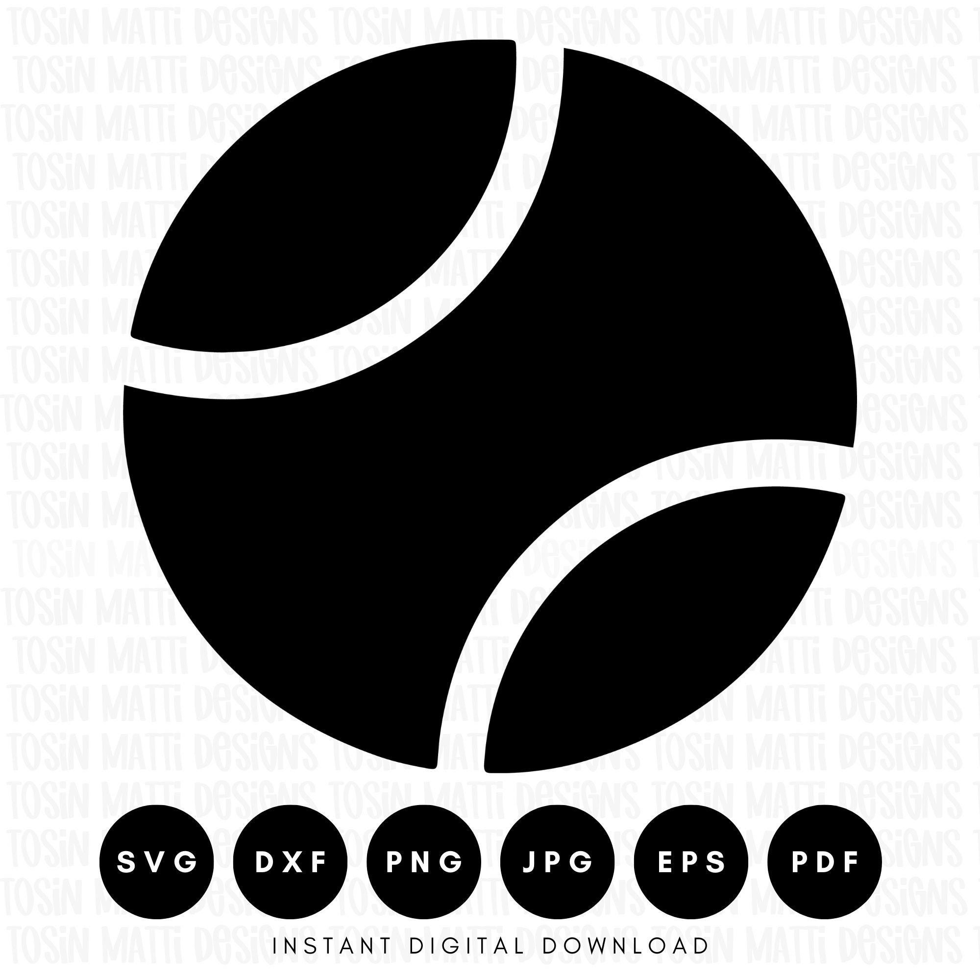 Tennis Ball Svg, Tennis Ball Cut File, Tennis Ball Vector, Tennis Ball ...