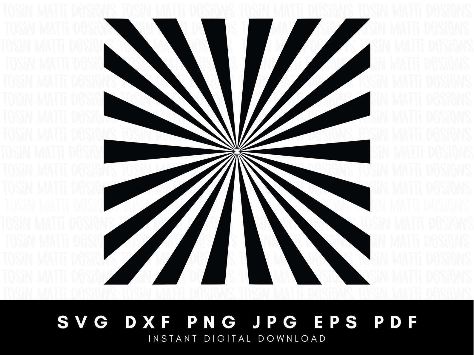 Starburst Pattern Svg / Sunburst Cut Files / Sunburst Clip Art - Etsy ...