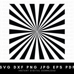 Starburst Pattern Svg / Sunburst Cut Files / Sunburst Clip Art - Etsy ...