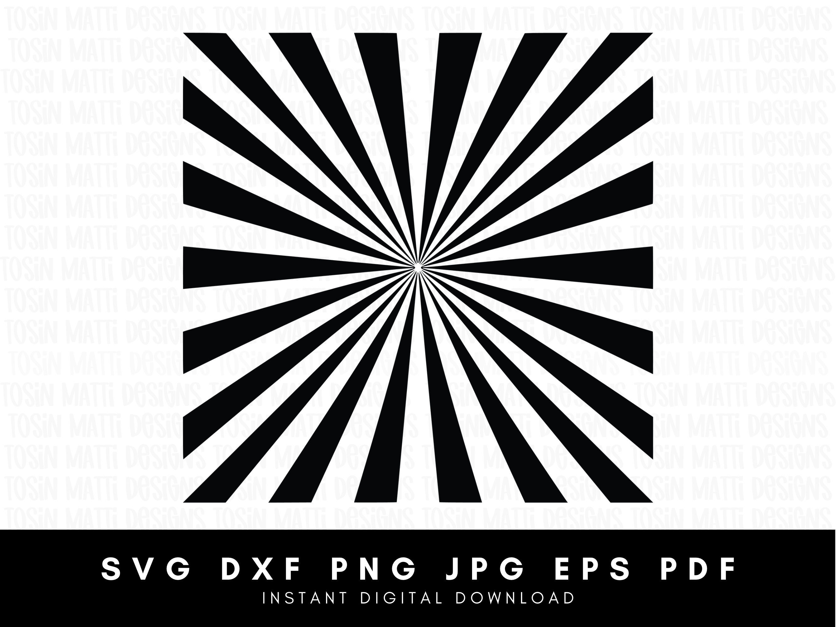 Starburst Pattern Svg / Sunburst Cut Files / Sunburst Clip Art - Etsy ...