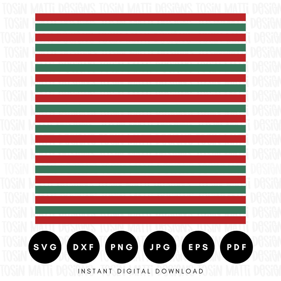 Christmas Stripes Pattern Svg, Seamless Pattern Svg, Geometric ...