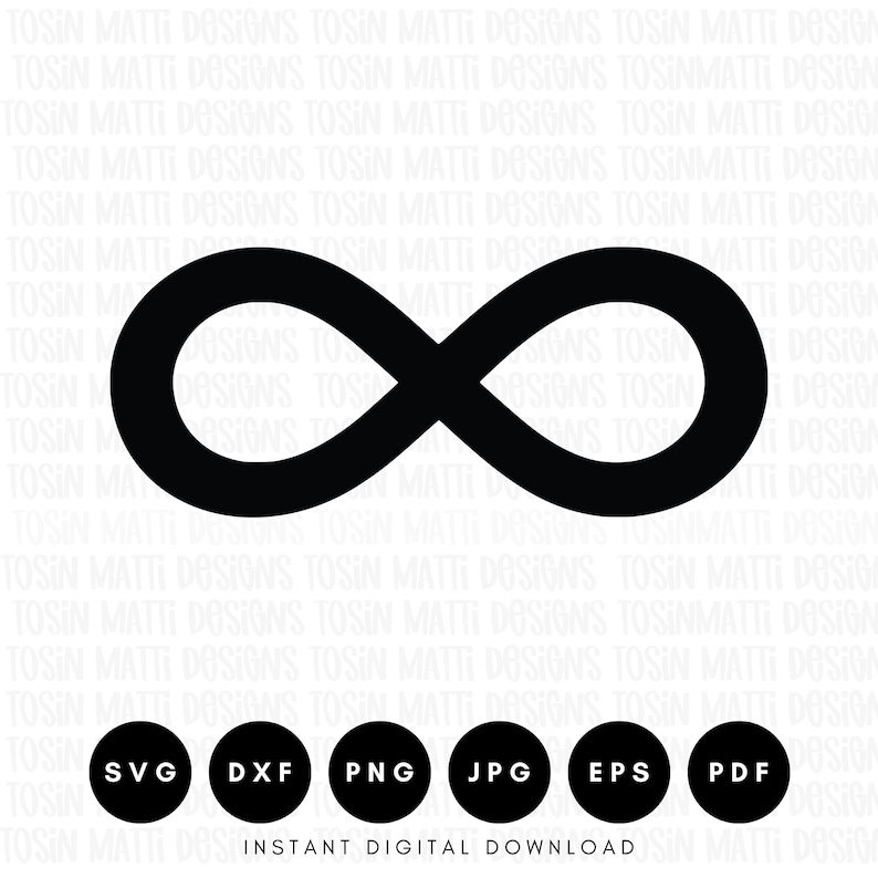 Infinity Loop Symbol Svg, Figure 8 Svg, Forever Love Svg, Wedding Svg ...