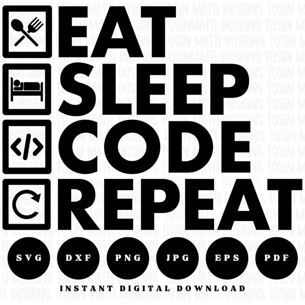 Eat Sleep Game Svg - Etsy