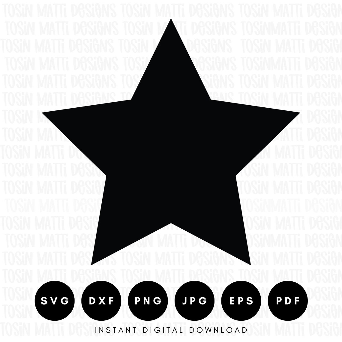 Star Svg, Star Cut Files, Star Vector, Geometric Shape Clipart ...