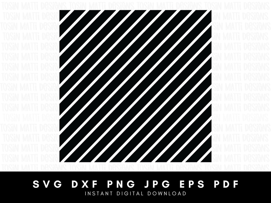 Diagonal Line Pattern Svg Seamless Stripe Pattern Line - Etsy