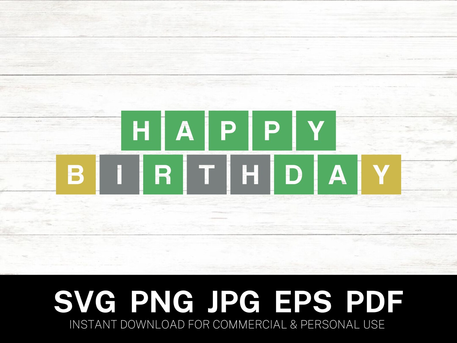 Happy Birthday Svg Png Jpg Wordle SVG Happy Birthday SVG - Etsy Finland