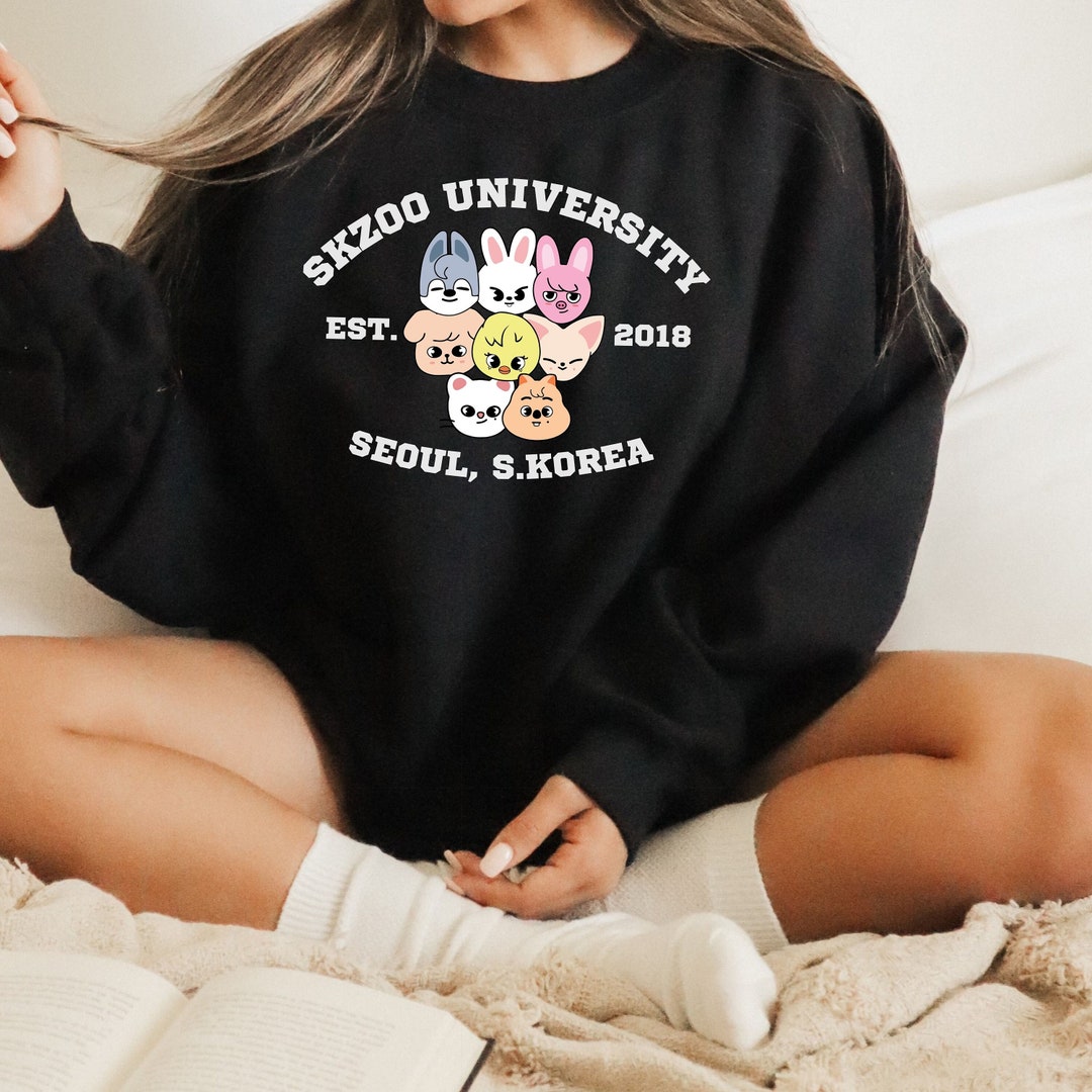 SKZOO Sweatshirt, Stray Kids Shirt, Bang Chan,lee Know,changbin,hyunjin ...