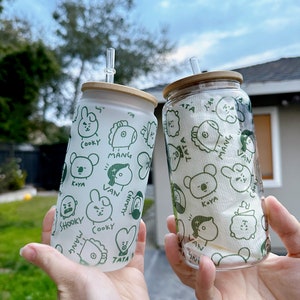 BT21 Cup, Bangtan Cup, BTS Cup, BTS Tumbler,bts Merch,suga,jungkook,jin ...