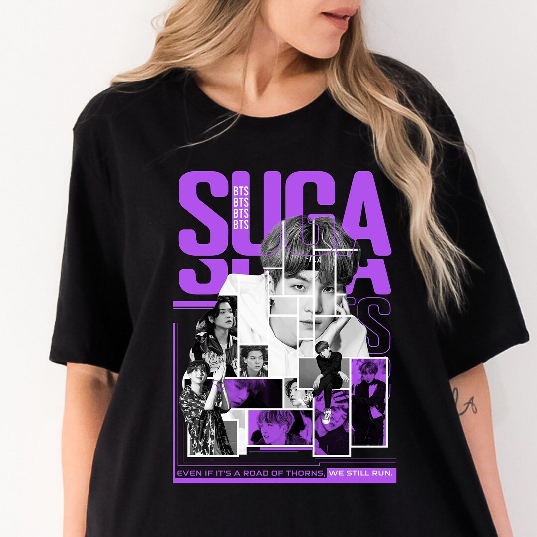 Suga Vintage T-shirt, Min Yoongi Shirt, August D Shirt, BTS Gift, Kpop ...