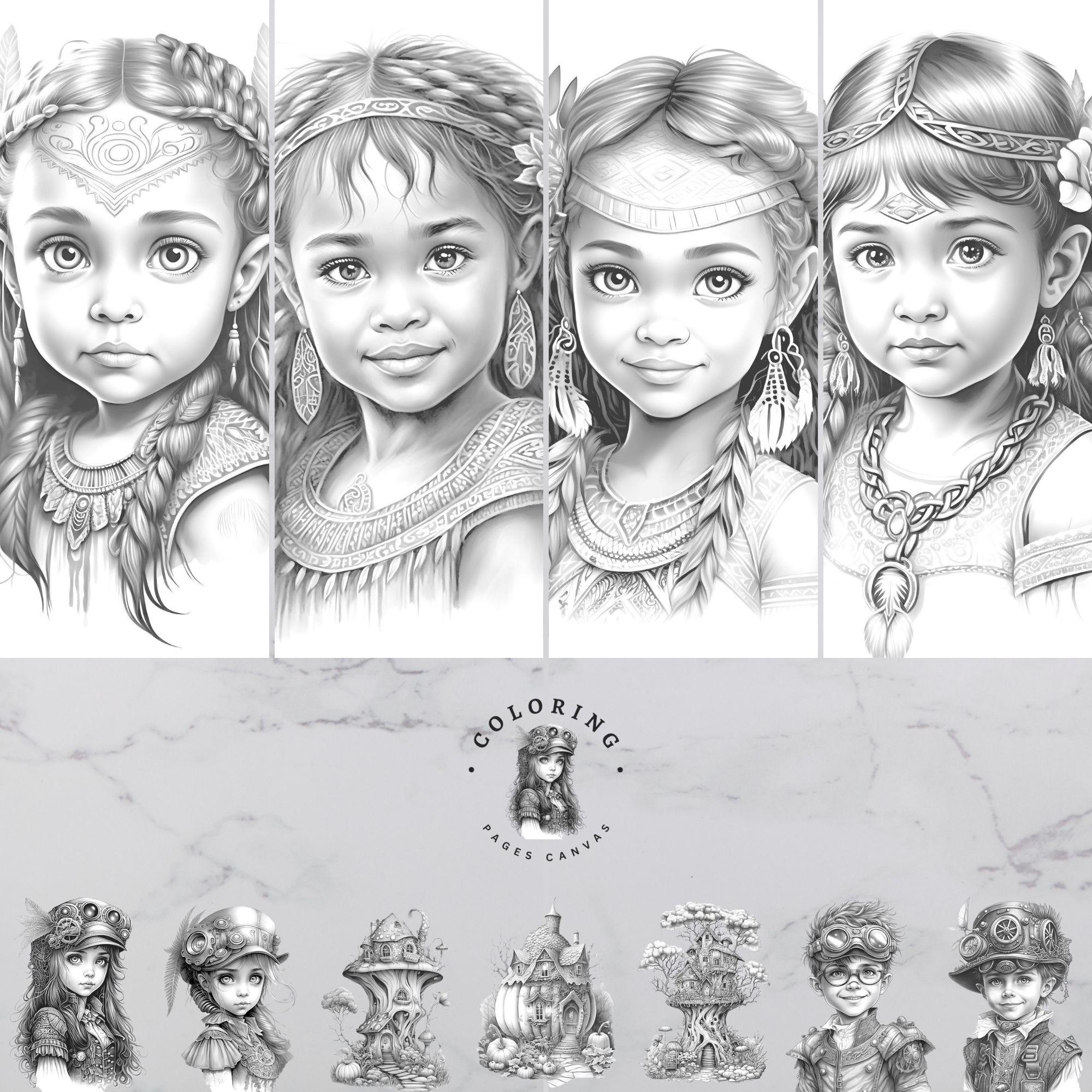 25 Cute Maori Girls Coloring Pages - Adult, Teens and Kids Coloring ...
