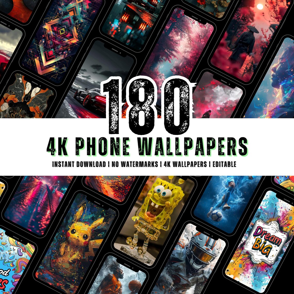 180 4K Mobile Wallpapers for iPhone and Android Phones Home ...