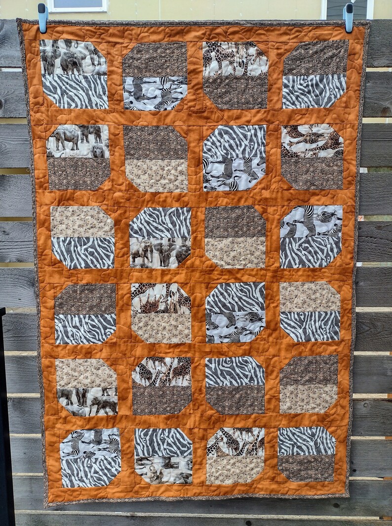 Safari Quilt - Etsy