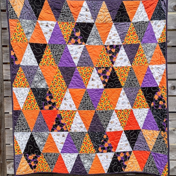 Halloween Quilt - Etsy