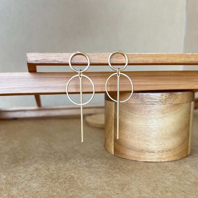 Modern Earrings - Etsy