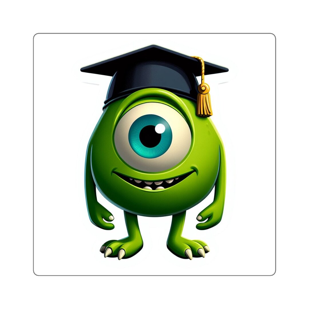 Disney Sticker, Mike Sticker, Disney Laptop Sticker, Summer Stickers ...