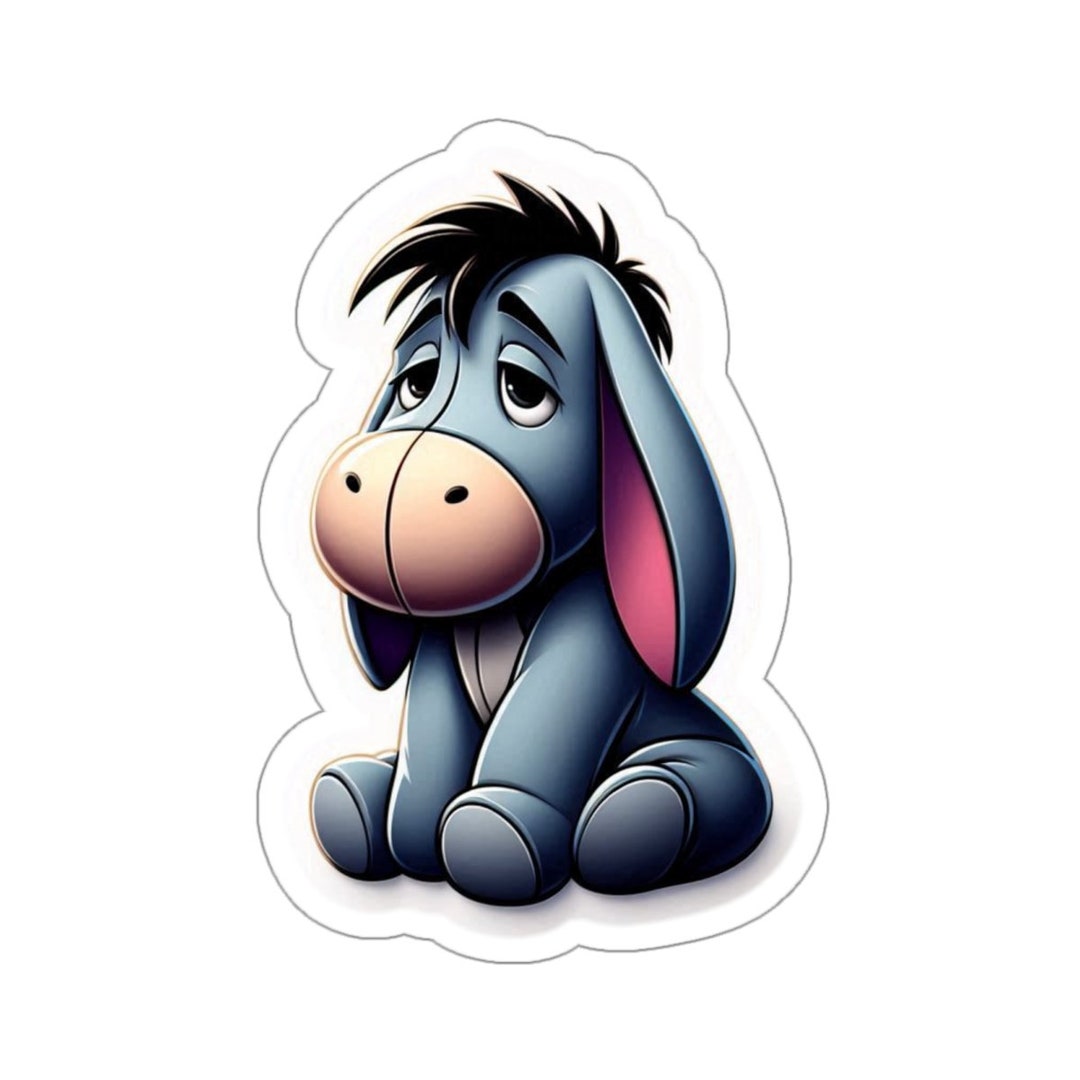 Eeyore Disney Sticksr Eeyore Decal Disneyland Stickers - Etsy