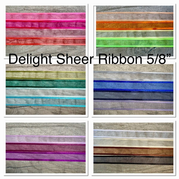 Sheer Ribbon - Etsy