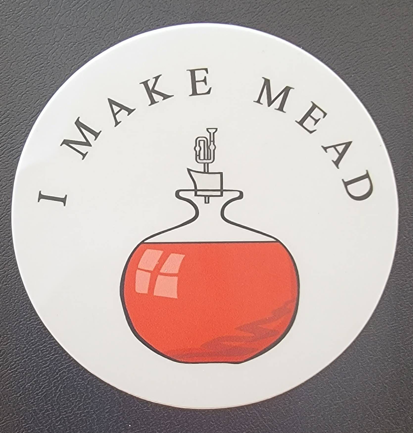 I MAKE MEAD 3" ROUND - Etsy