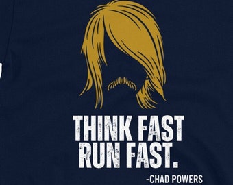 Think Fast Run Fast Chad Powers - Etsy