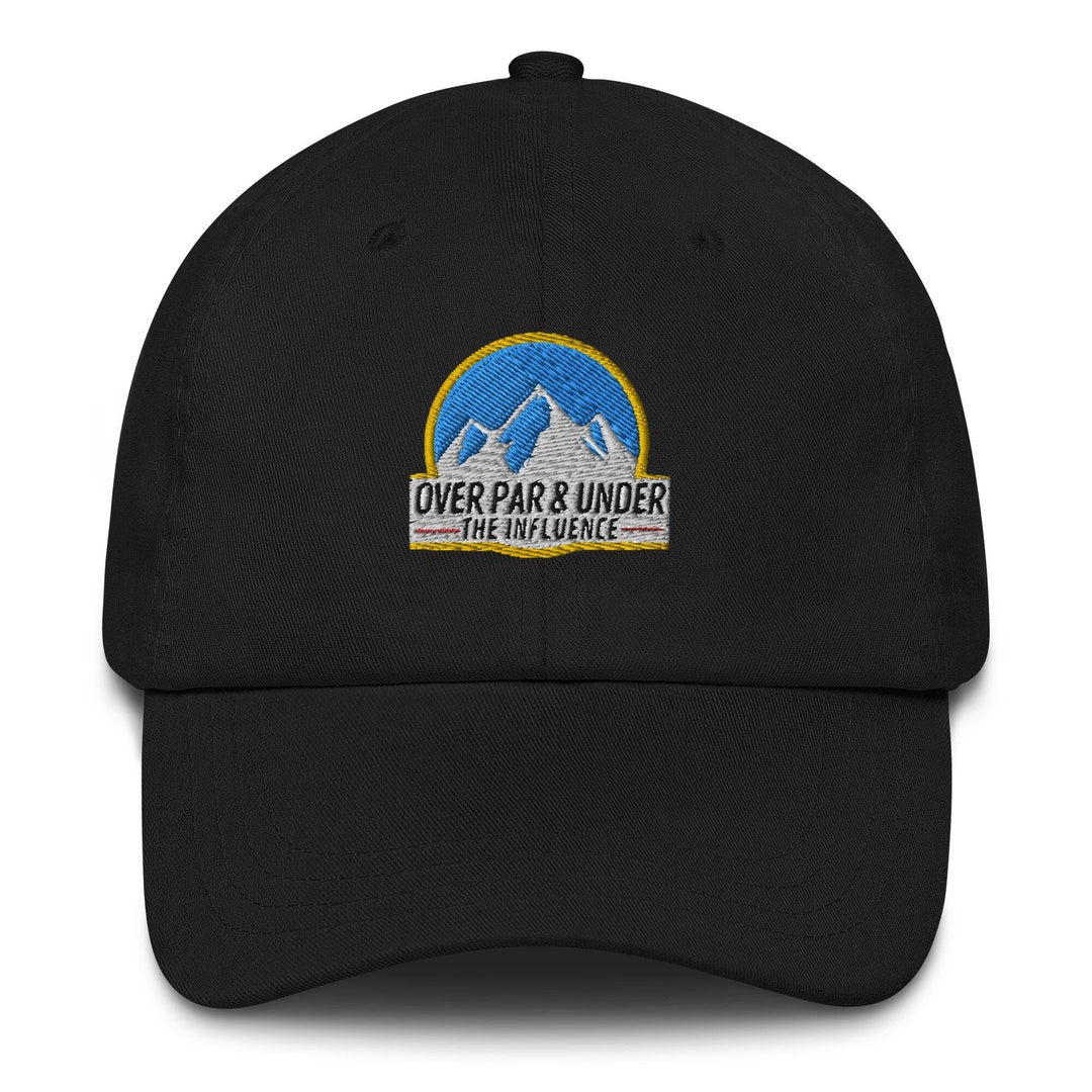 Over Par and Under the Influence Funny Golf Dad Hat - Etsy