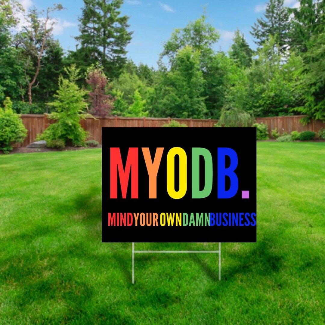 MYODB Mind Your Own Damn Business Tim Walz Democratic Kamala Harris ...