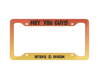 Goonies License Plate - Etsy