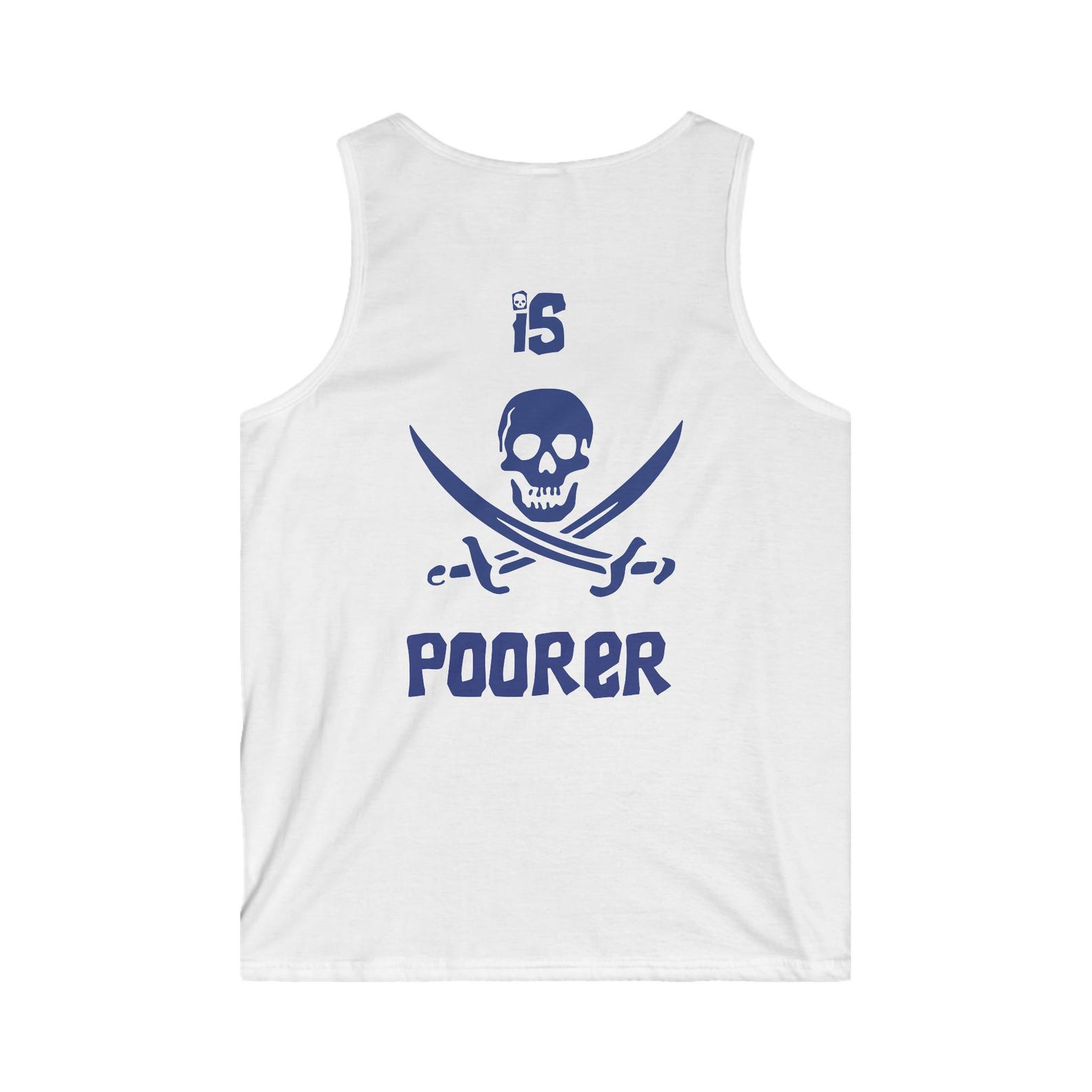 Goonies Tank, Custom Order, Kyle is Poorer, White Tank Top - Etsy
