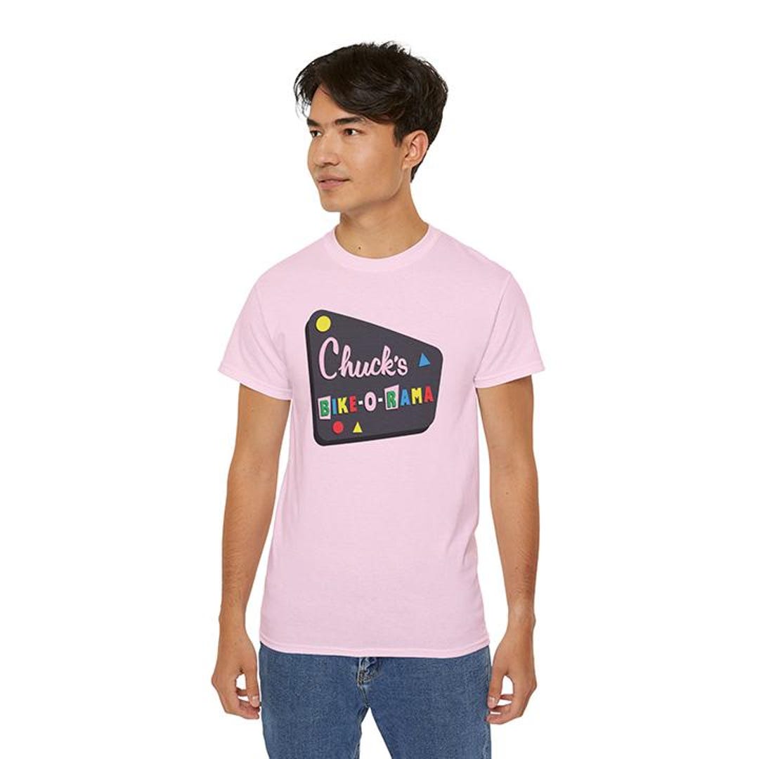 Chuck's Bike-o-rama, Scary Clown T-shirt, Pee-wee's Big Adventure ...