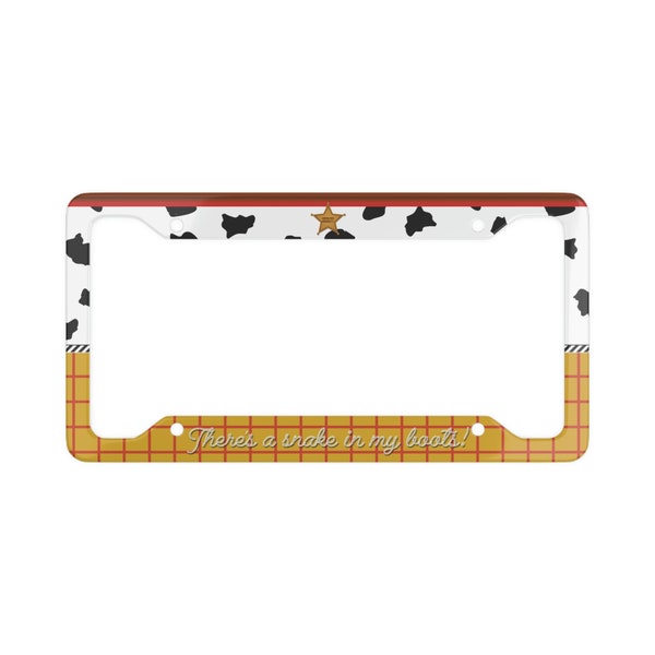Toy Story Woody License Plate - Etsy